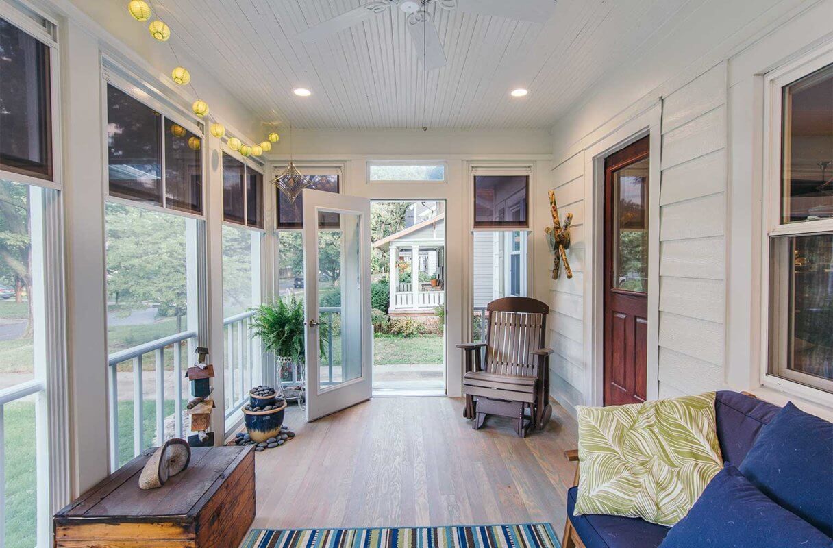 Front Porch Project: Creating a Simply Sweet, Three-Season Sun Porch