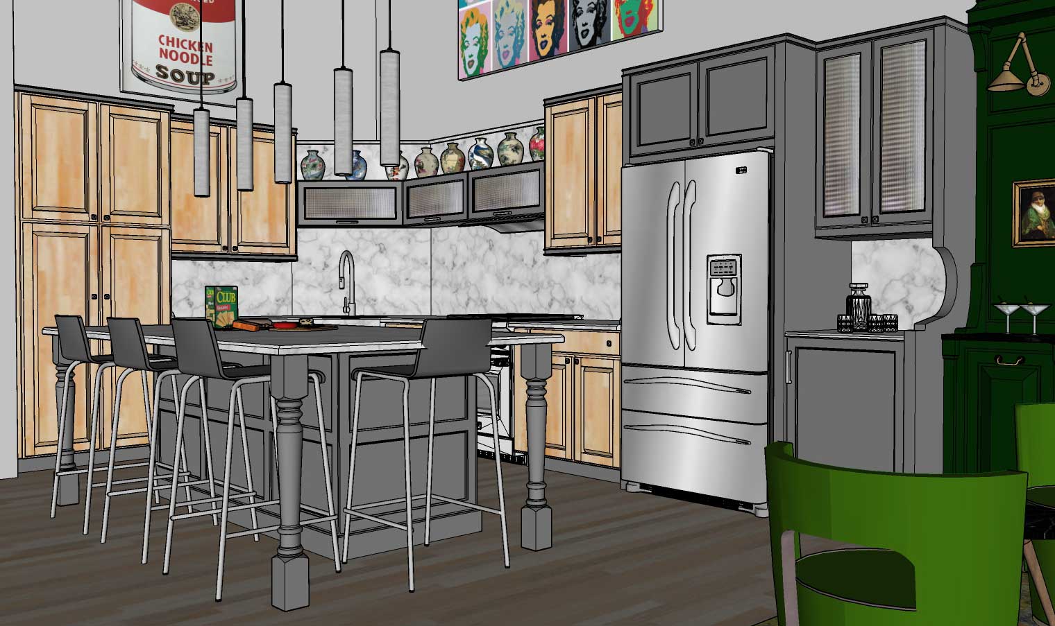 Tour two unique homes completely transformed by Silent Rivers!