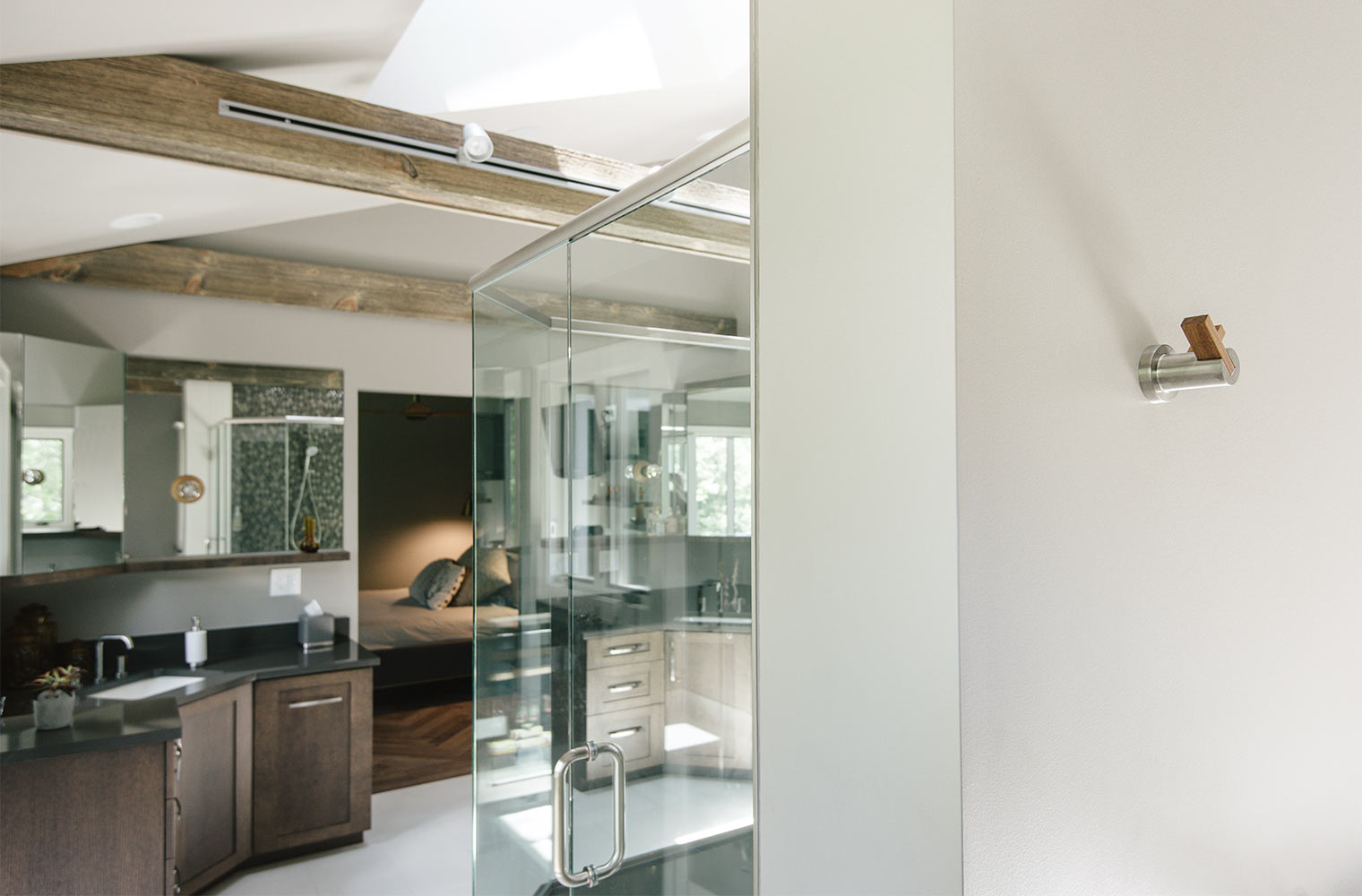 Contemporary Master Suite in Granger Delivers on Wish for Funky Style ...