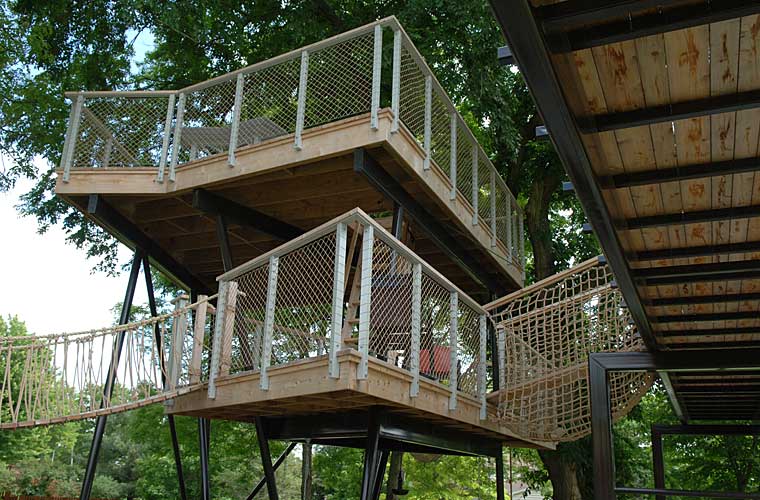 Grown-Up Play Structure & Treehouse for Kids & Adults - Silent Rivers ...